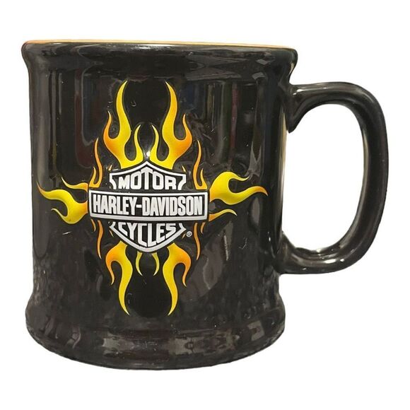 Harley-Davidson | Dining | Vintage Harleydavidson Coffee Mug 3d Logo ...